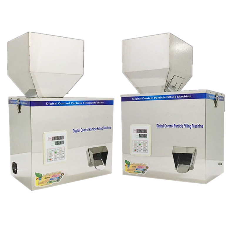 500G Tea Weighing Machine , Particle Filling Machine For Grain Coffeen ...